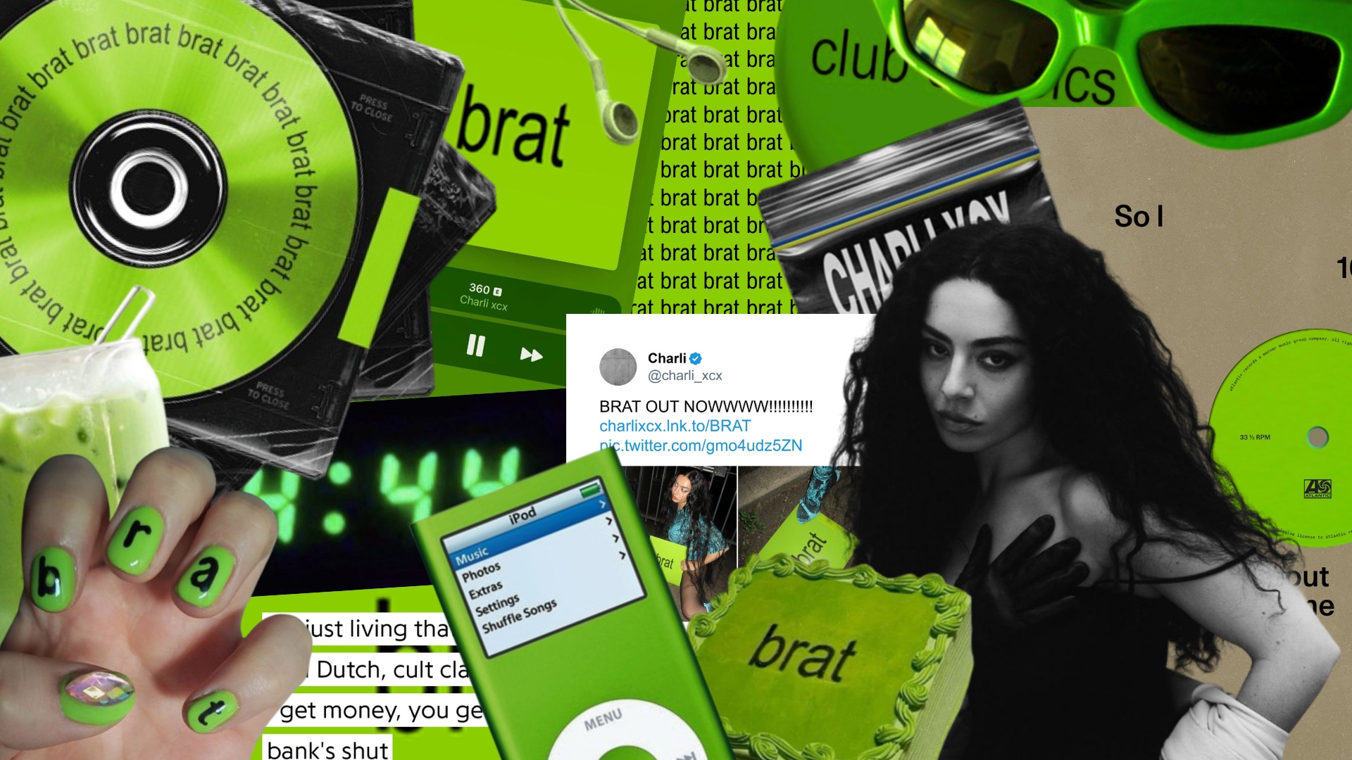 На репите: Празднуем brat summer