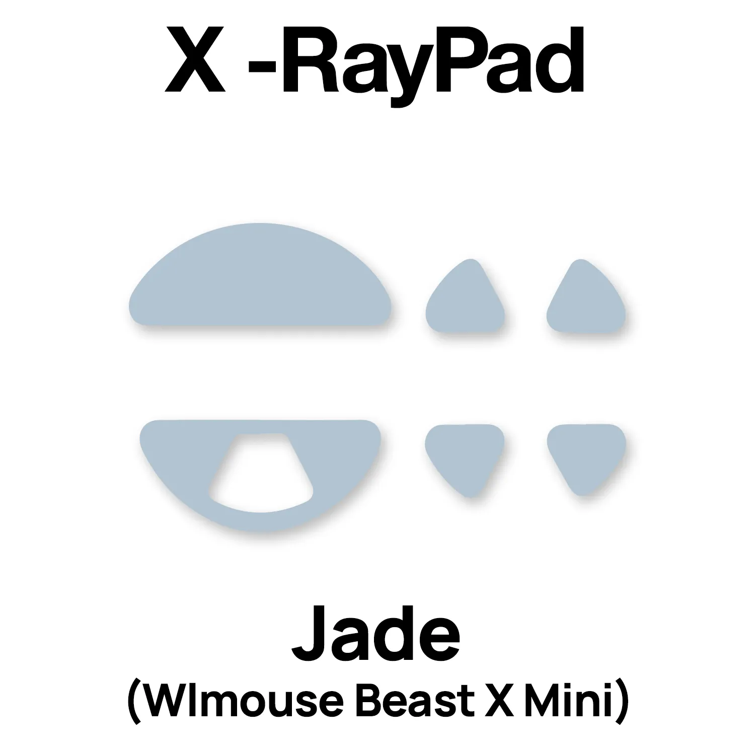 X-raypad Jade Mouse Skates (Wlmouse Beast X Mini) — цена 799₽ — купить ...