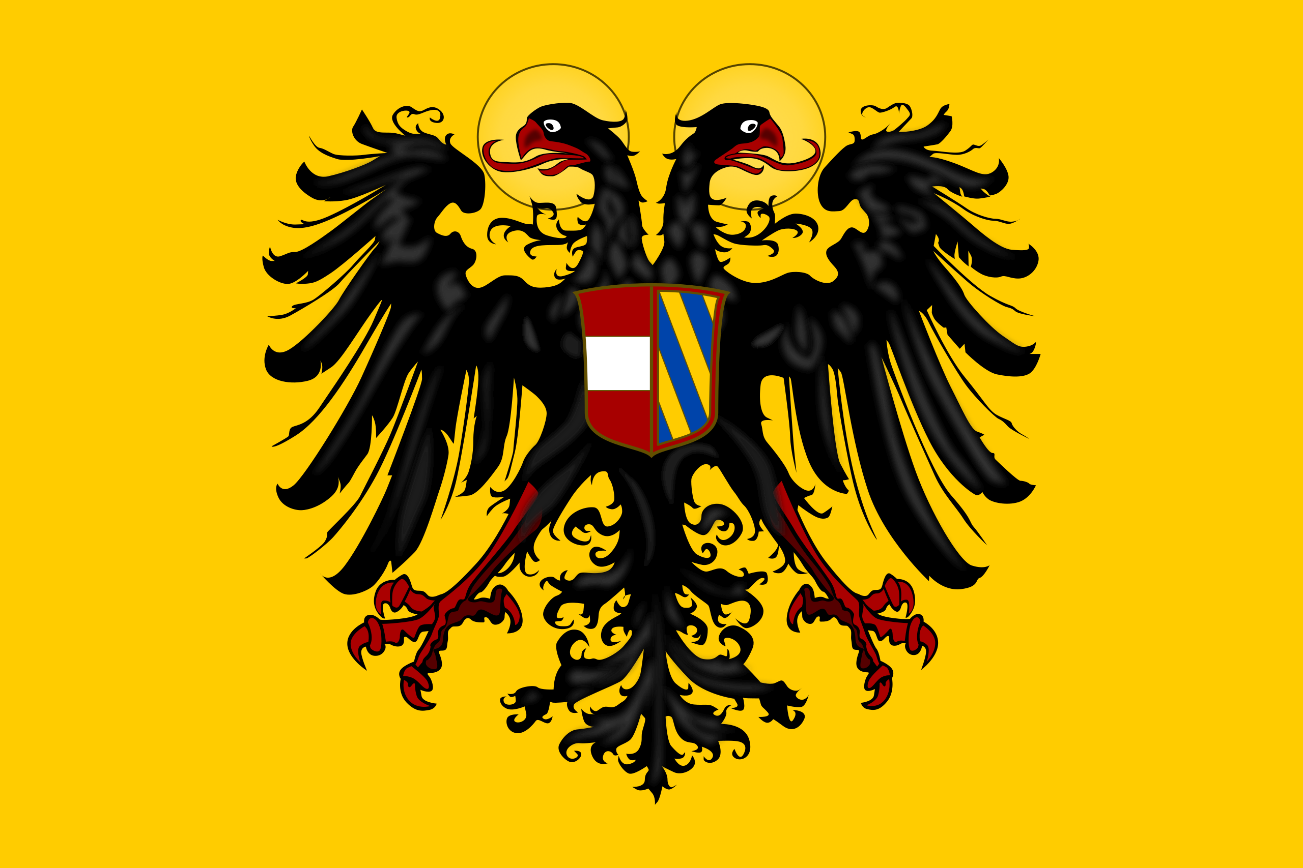 Banner of the Holy Roman Emperor with Arms (1493-1556).svg - читайте ...