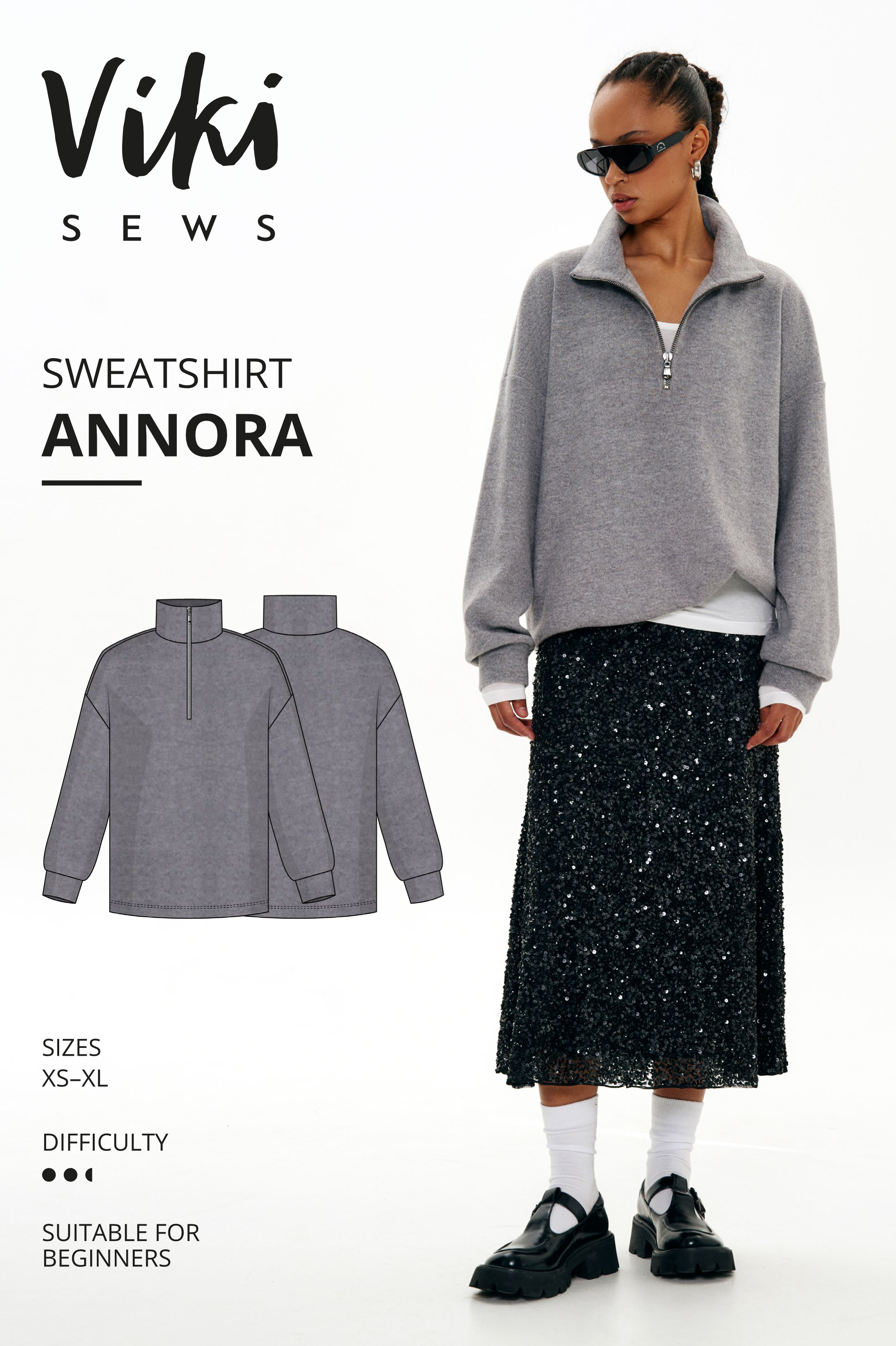 Vikisews | Annora sweatshirt