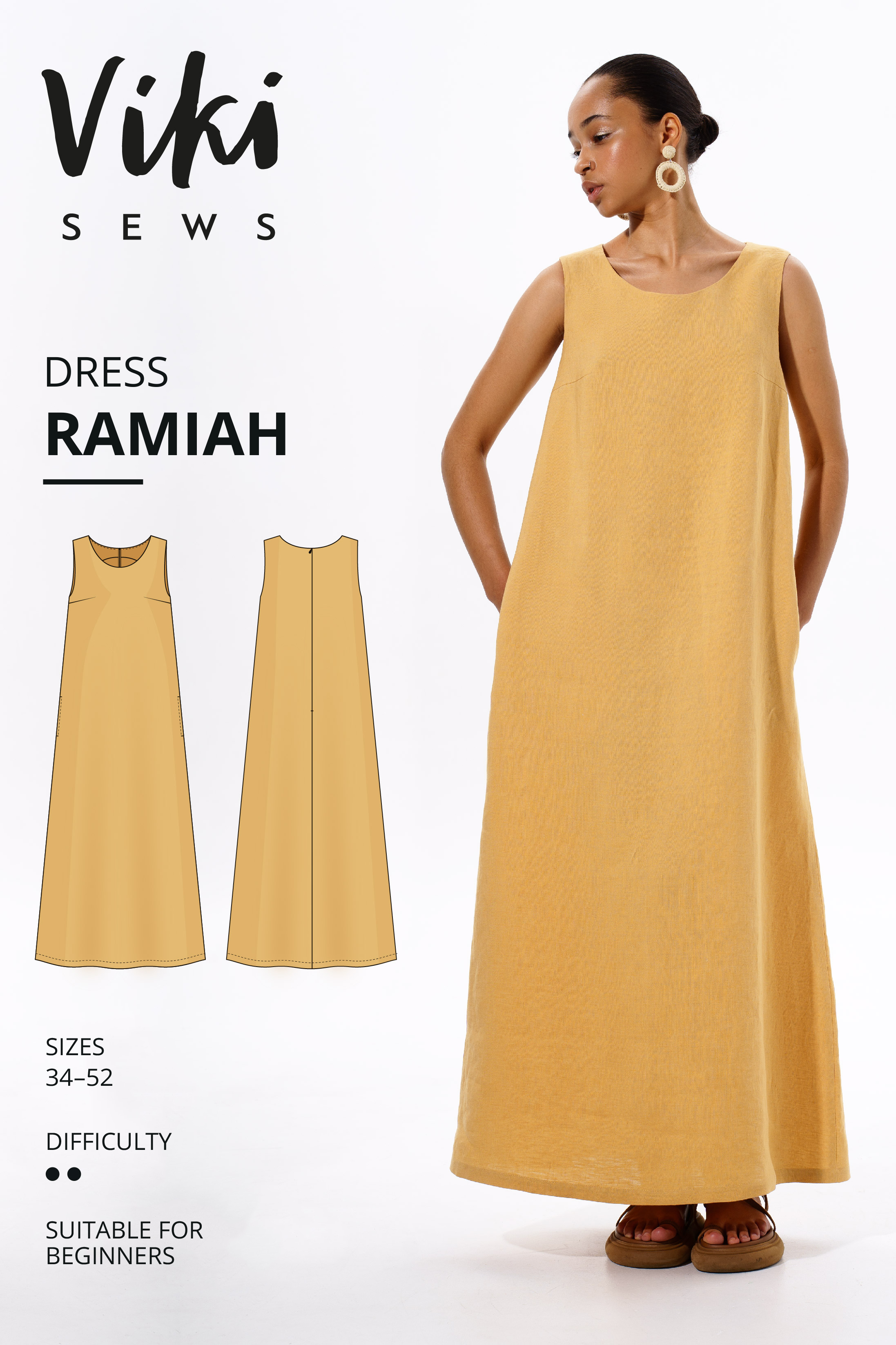 Vikisews A-Line Dress Patterns Review